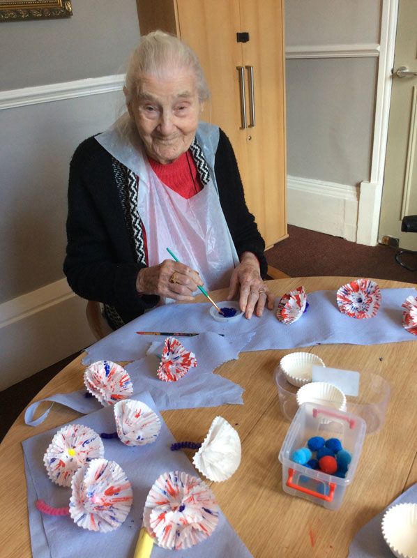 VE Day Celebrations at Rotherwood Care Home Rotherham